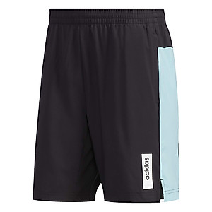 adidas Men's Briiliant Basics Short X Parley Black/Blue Spirit XX-Large