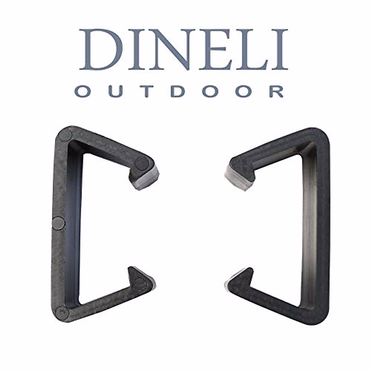 DINELI 12PCS Pack Outdoor Furniture Set Sofa Clips Patio Sectional Connectors Wicker Furniture Accessories Alignment Fasteners Non-Slip Clamps Clips for Rattan Furniture Garden Sofa