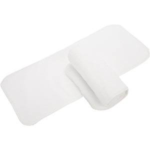 Washable Adult Pocket Diaper, Adult Pocket Nappy Cover Close-Fitting Adjustable Reusable Diaper Cloth for Incontinence Care Protective Underwear for Men Women Teen(2Pcs Diaper Insert Pad)