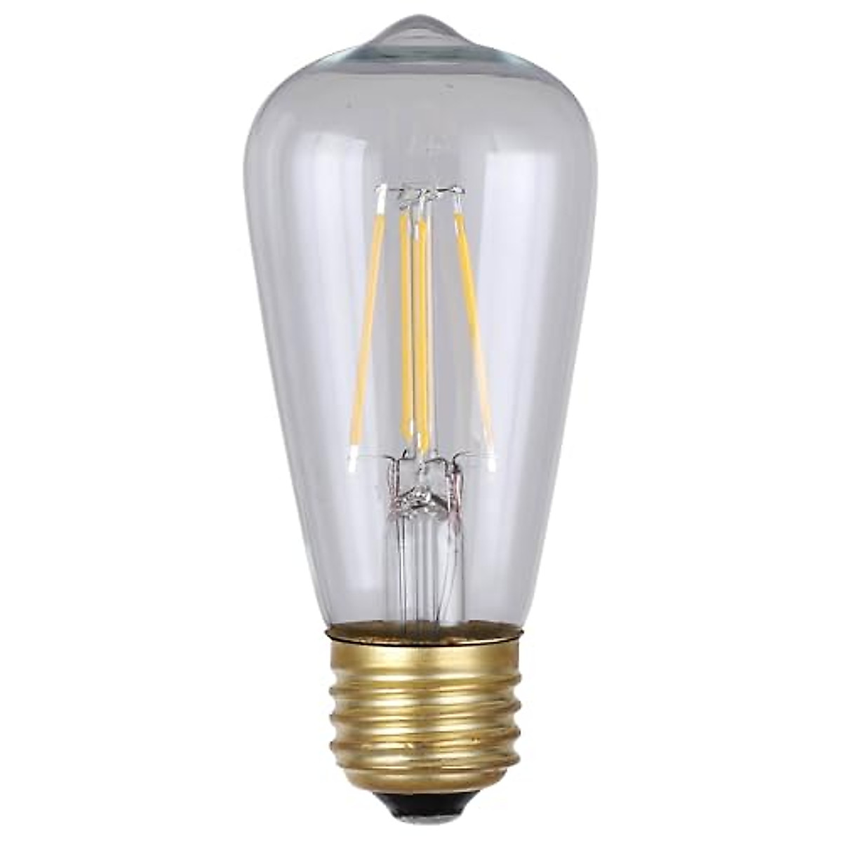LED Vintage Bulb, B-LST45-4, E26 Socket, 4W ST45 Shape, 2200K, 320 Lumen, Dimmable, 15000 Hours