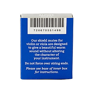 Artist Model Menuhin Shield Type Violin Viola Mute