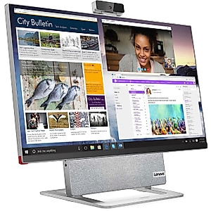 Lenovo Yoga 7 AiO 27 Touch 1TB SSD 32GB RAM Extreme (AMD Ryzen 7 Processor with 8 Cores and Max Boost 4.40GHz, 32 GB RAM, 1 TB SSD, 27" UHD Touchscreen, Win 11) Desktop All in One PC Computer 7i