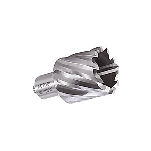 ACTOOL 1-7/16" Diameter × 1" Depth of Cut HSS ANNULAR Cutter with 3/4'' Weldon Shank