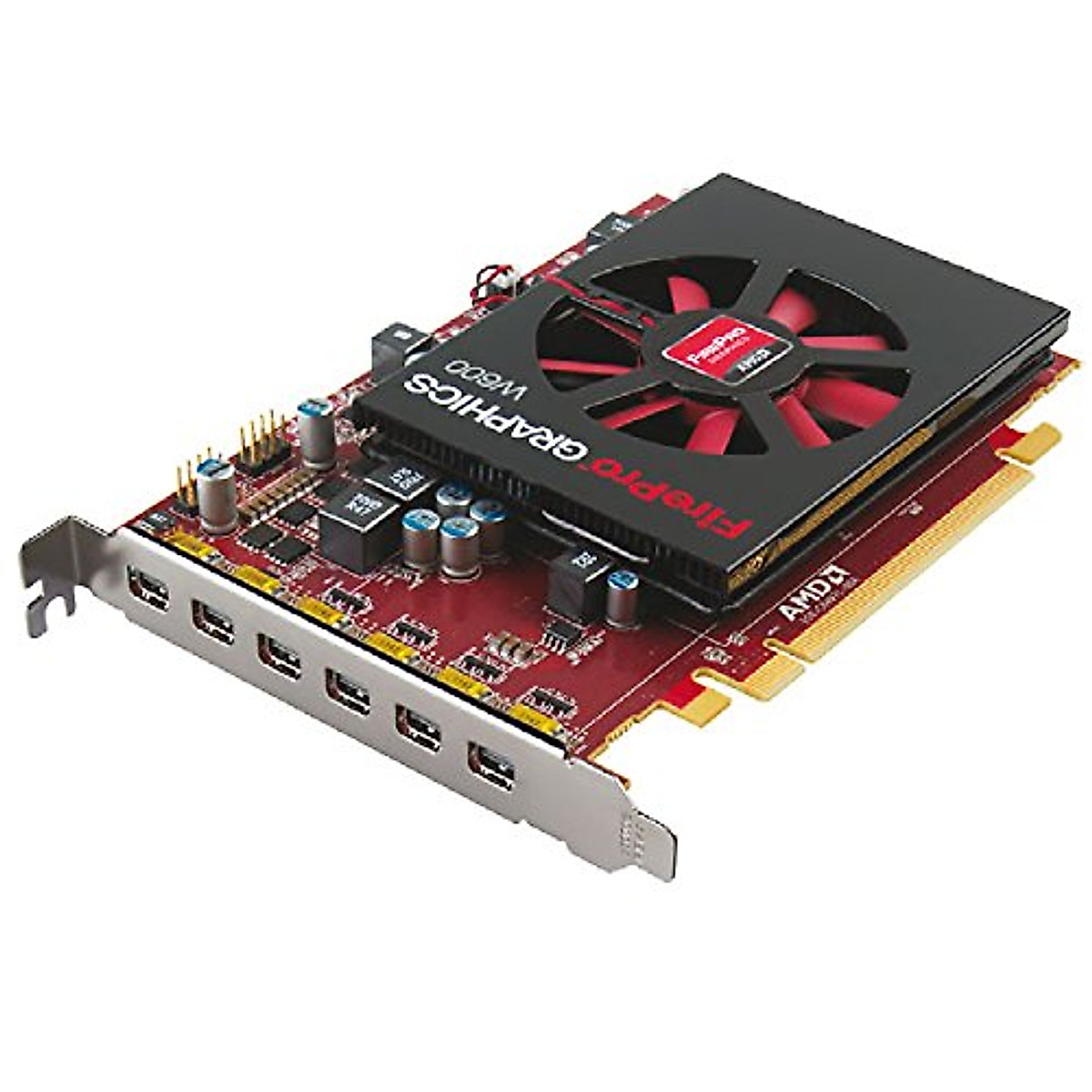 Sapphire AMD FirePro W600 2GB GDDR5 6 Mini DisplayPort Eyefinity 6 Edition PCI-Express Graphics Card Graphics Cards 100-505835