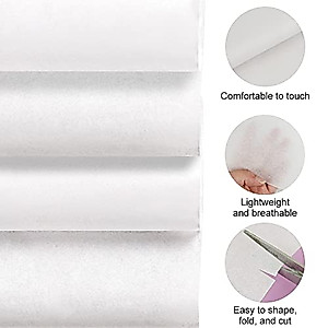 125 Pack 20" x 30" Acid Free Acid-Free Wrapping Tissue Paper, White Unbuffered No Lignin Archival Tissue Paper, No Acid Paper for Long-Term Packaging Storing Clothes Textiles Linens Present Wrap