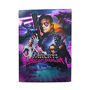 Head Case Designs Officially Licensed Far Cry 3 Blood Dragon Key Art Cover Vinyl Faceplate Sticker Gaming Skin Decal Cover Compatible With Sony PlayStation 5 PS5 Digital Edition Console