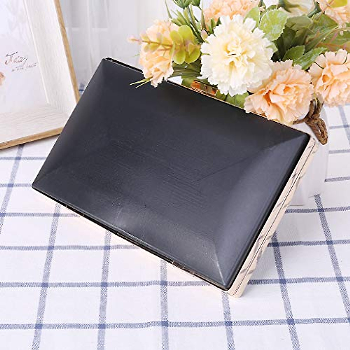 zgs78hh Metal Frame Box Purses Handles for DIY Handbags,Evening Bag Clutch Accessories