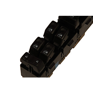 GM Genuine Parts 15883323 Front Driver Side Door Lock and Window Switch with Mirror Switch and Module