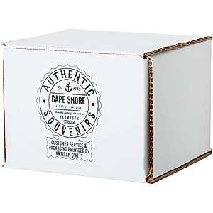 Cape Shore Handcrafted Bean Pot Stoneware 16oz Mug, Multiple Styles Available (Loon)