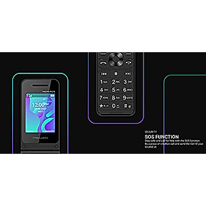 Flip Phone 4G LTE Volte Unlocked Compatible with T-Mobile Mint GSM Worldwide Maxwest Neo 4G Dual Nano Sim LTE Bluetooth (NOT VERIZON/Boost) Radio FM