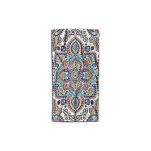 Moslion Bohemian Hand Towels 30Lx15W Inch Indian Floral Paisley Medallion Pattern Retro Ethnic Mandala Ornament Hand Towels Kitchen Hand Towels for Bathroom Soft Polyester-Microfiber
