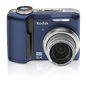Kodak EasyShare Z1485 14MP Digital Camera with 5x Optical Image Stabilized Zoom and 2.5 inch LCD (Blue)
