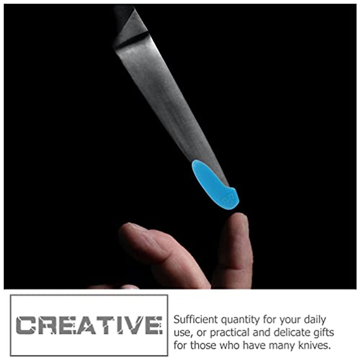 Hemoton 30pcs Knife Tip Protecting Sleeves Knife Tip Cover Blade Knives Tip Protector Knives Guards Knives Point Cover Anti-scratch Protection Kitchen Knives Accessories