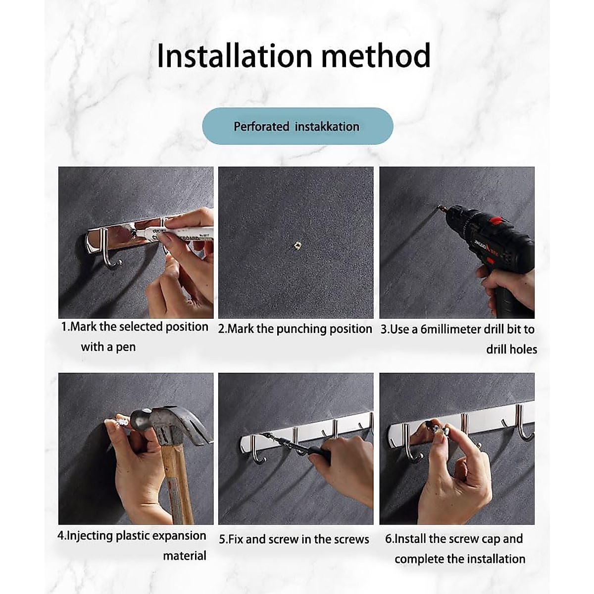 THTAJ 2 Pack Jacket Hanger Wall Mount, Closet Hooks Wall Mount，Wall Hooks for Hanging,Jacket Hooks Wall Mount，Clothing Hooks Wall Mount，Hanging Coat Rack ，Coat Hooks for Wall， Coat Rack Wall Mount