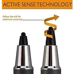 Broonel Grey Rechargeable Fine Point Digital Stylus Compatible with The Acer ConceptD 7 Ezel | Ezel Pro