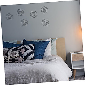 TEHAUX 8pcs Patchwork Template Wire Crimping Tool Acrylic Sewing Ruler Patchwork Stencil Template Wire Crimper Tool Painting Flower Template Embroidery Template Grip Plastic Quilting