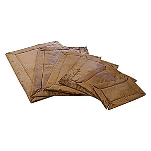 K&H Mocha Self Warming Crate Pad, 48" L X 32" W X 1" H, X-Large, Brown