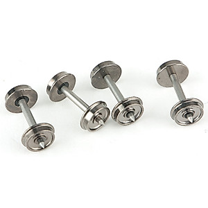 Walthers Proto HO Scale 33" Turned Metal Wheelsets with Metal Axles (100-Pack)