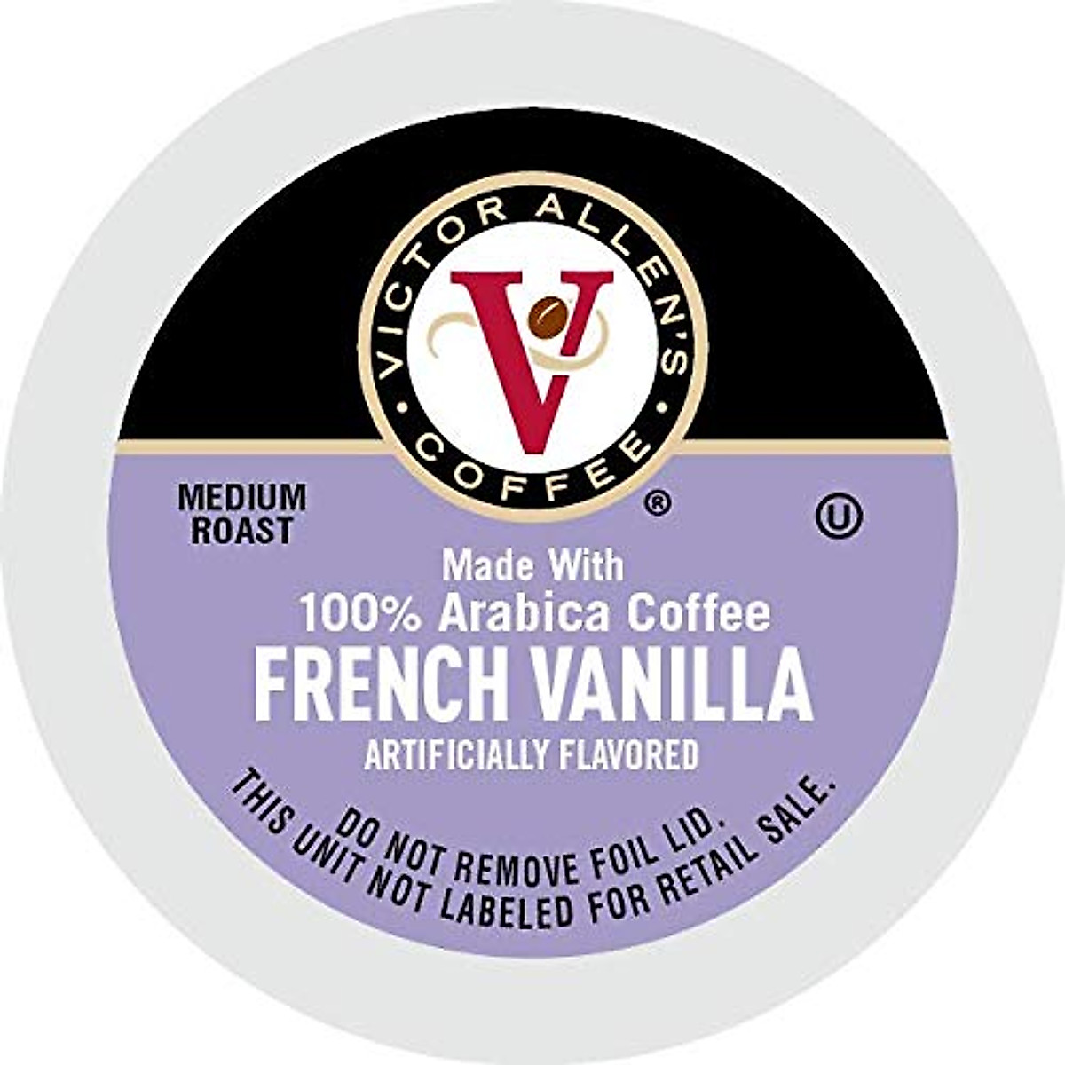 Victor Allen's Coffee French Vanilla and Morning Blend Flavored Coffee Pods for Keurig K-Cup Brewers