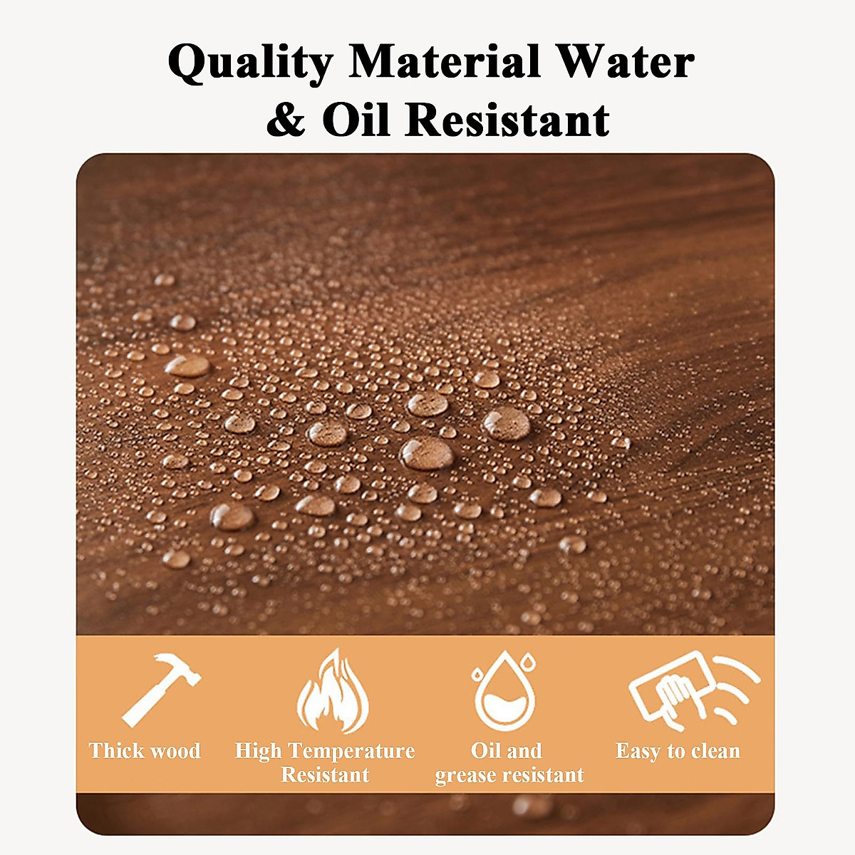 GENDLTHIJ C Shaped End Table for Couch, C Table End Table with Adjustable Height, 360° Swivel Laptop Desk for Livingroom,Bedroom,Study and Small Spaces,Bedside Table (Walnut Wood)