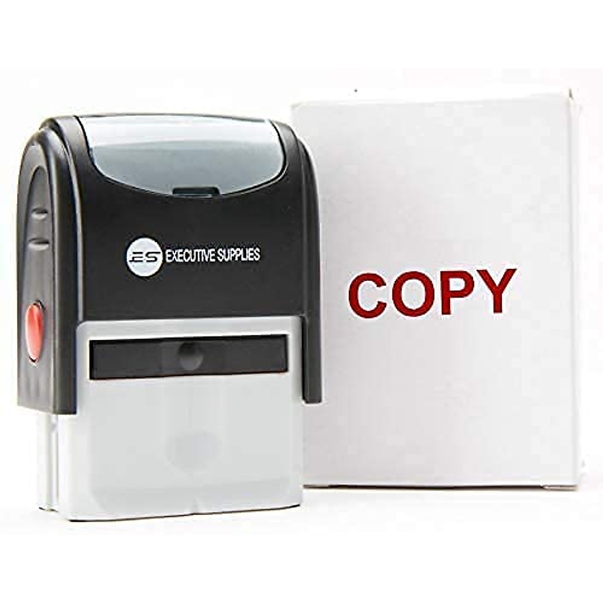 Copy Stamp Self Inking Red -Red Ink- Office Stamps self Inking Advanced Technology Designed for Business and Personal use by Executive Supplies