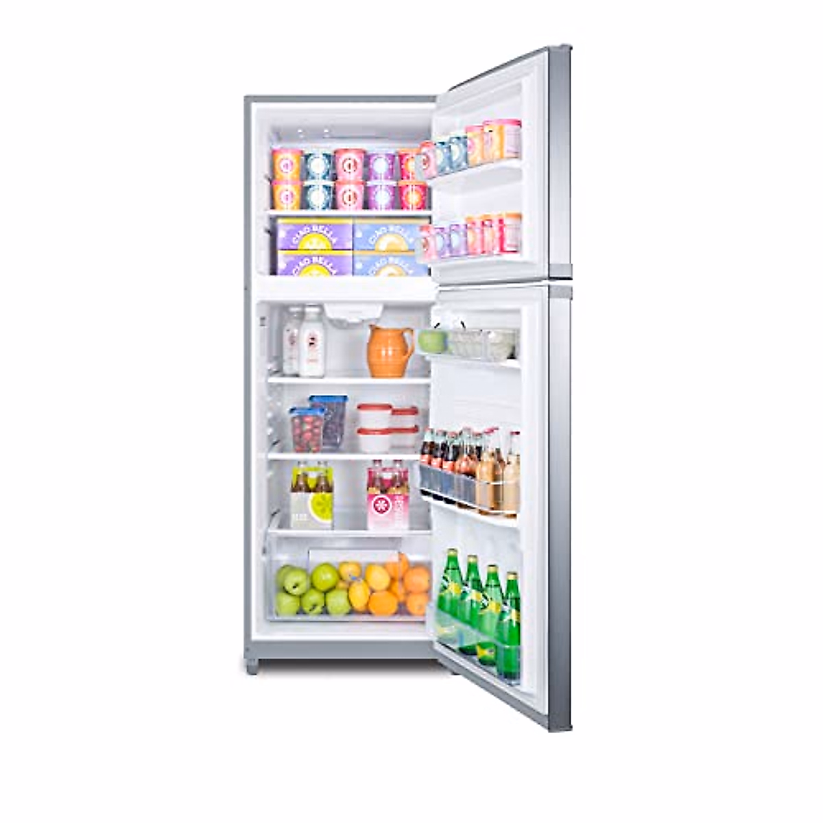 Summit FF1427SS FF1427 26 Inch Wide 12.9 Cu. Ft. Top Mount Refrigerator