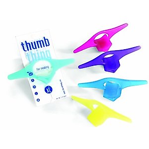 Thumb Thing Book Page Holder and Bookmark, Medium, colors may vary (TPG-TT2)
