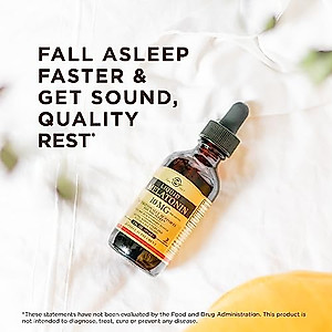 SOLGAR Liquid Melatonin 10 mg, Natural Black Cherry Flavor - 2 fl oz - Helps Normal Circadian Rhythm - Great for Jet Lag - Vegan, Gluten & Dairy Free, Kosher - 59 Servings