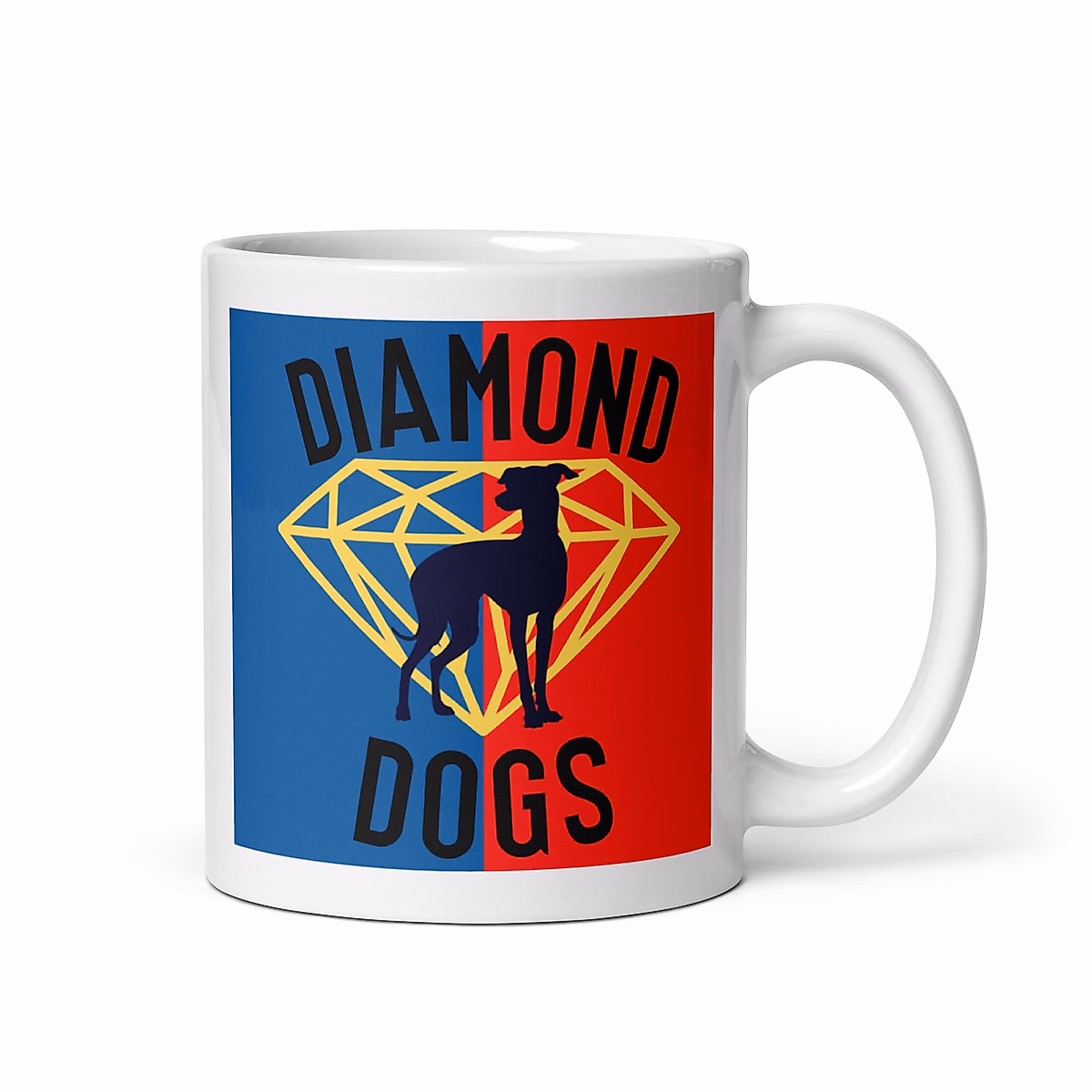 Diamond Dogs Coffee Mug, Lasso Inspired Coffee Mug, Diamond Dogs Unite, Roy Kent, Higgins, Coach Beard, Coach Nate, Lasso Coffee Mug, Lasso Mug……