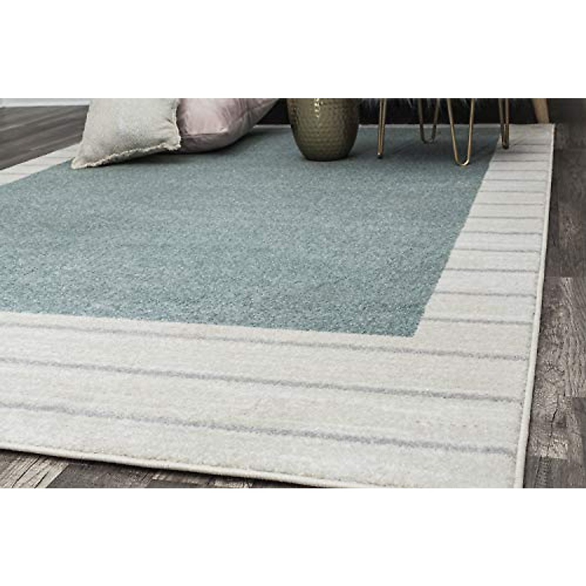 Rugs America Series S Jade Contemporary Geometric Rug Jade MN40A 8'0"X10'0" Area Rug