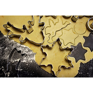 24 Pack Cookie Cutters, RUCKAE Cookie Cutters Set, Biscuit Mould, DIY Baking Cake Craft Pastry Bakeware Decoration