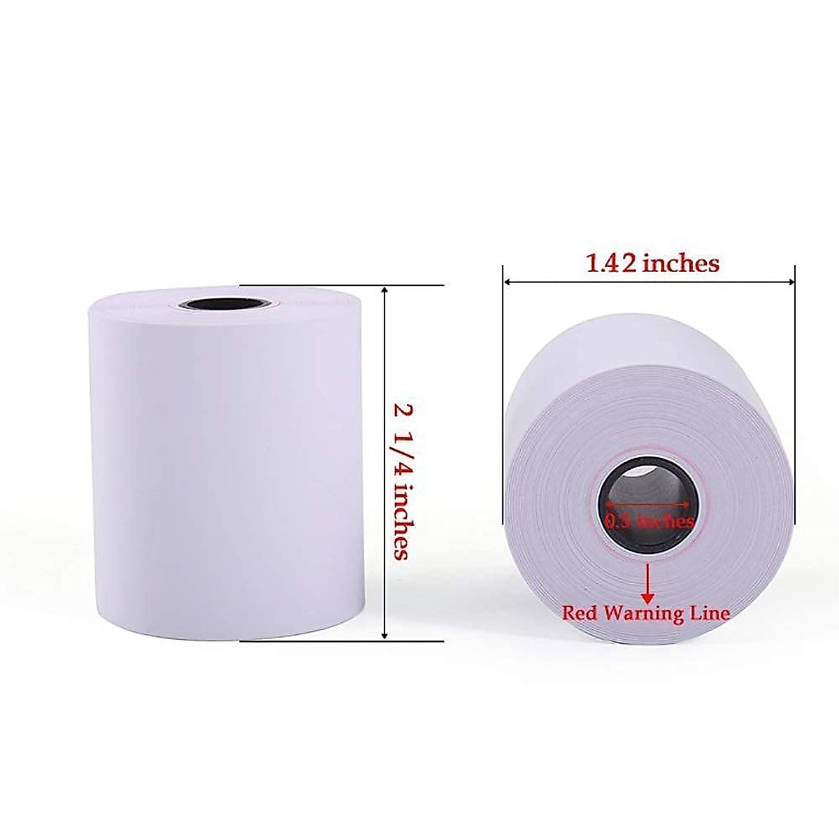 NETUM Wireless Bluetooth Receipt Thermal Printer with 50rolls Receipt Paper Portable Personal Bill Printer 2 Inches 58mm Mini USB POS Printer for Restaurant Sales Retail Compatible