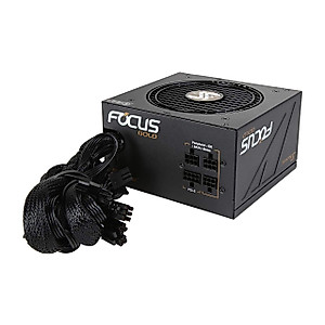 Seasonic FOCUS 750 Gold SSR-750FM 750W 80+ Gold ATX12V & EPS12V Semi-Modular 7 Year Warranty Compact 140 mm Size Power Supply