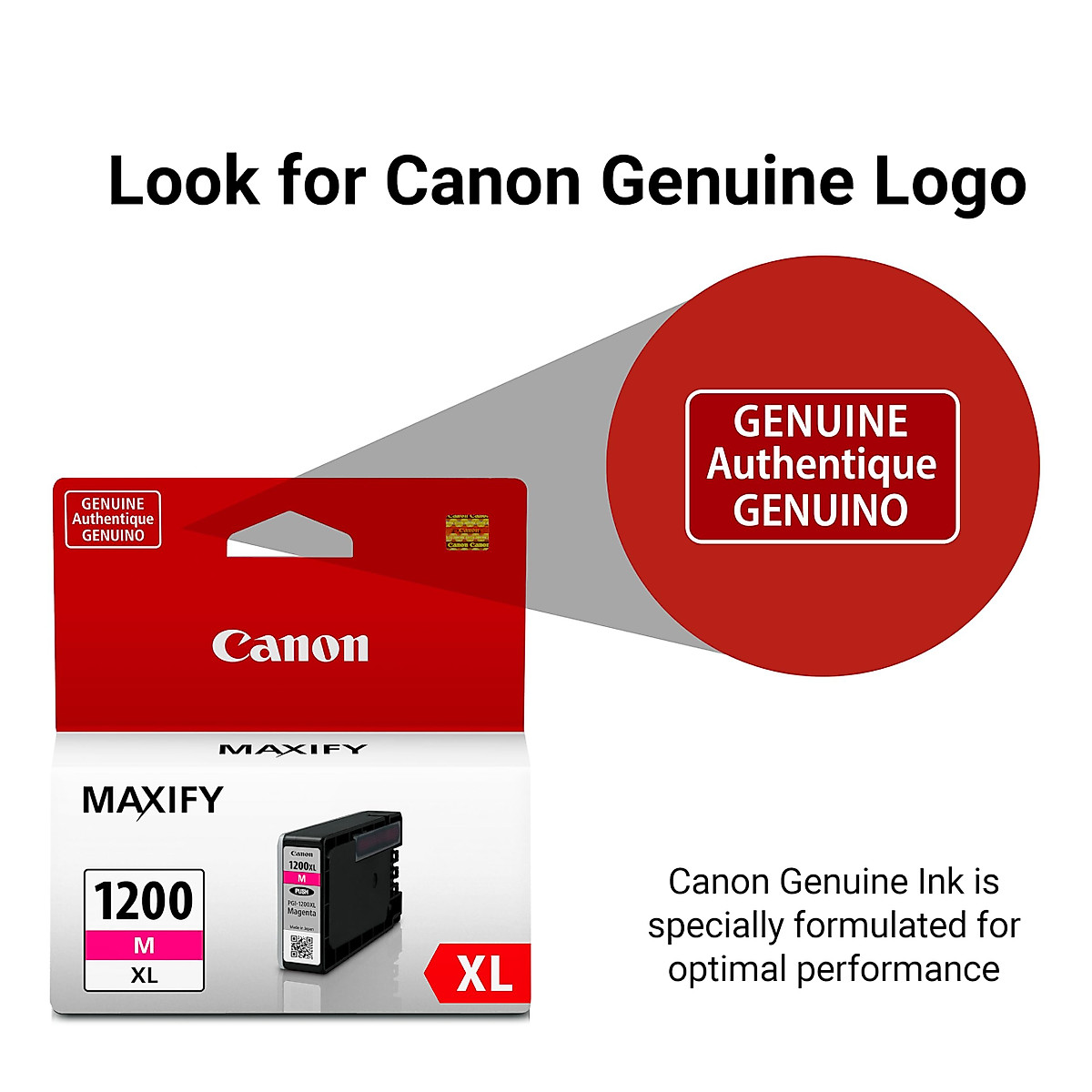 Canon PGI-1200XL Magenta Compatible to iB4120,MB2120,MB2720,MB5120,MB5420 Printers