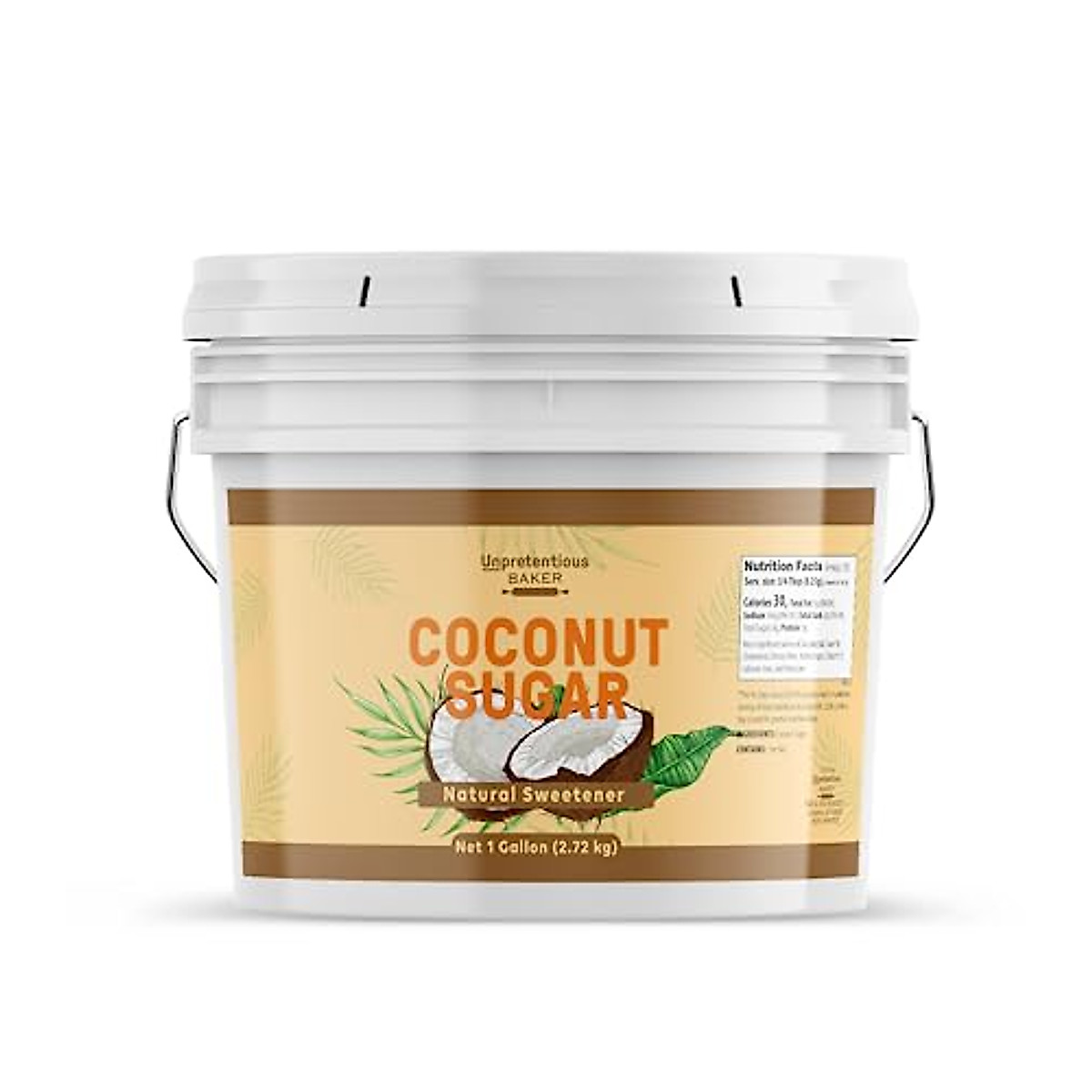 Unpretentious Coconut Sugar (1 Gallon)