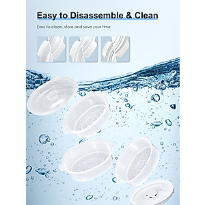 Cozeemax Electric Food Steamer for Cooking, 13.7QT Digital Vegetable Steamer 800W with 3 Tiers BPA Free Dishwasher Safe Lids and Stackable Baskets, Auto Shut-off, Boil Dry Protection (White)