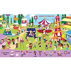 Search & Find: Around the Neighborhood - Search for People, Animals, Objects, Food, and More, Ages 2 and Up - Part of the Search & Find Series