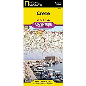 Crete Map [Greece] (National Geographic Adventure Map, 3317)