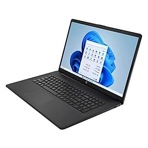 2022 HP High Performance Laptop 17.3''FHD IPS 11th Intel i7-1165G7 Iris Xe Graphics 16GB DDR4 1TB SSD WiFi 6 Bluetooth HDMI USB-C Fullsize Keyboard w/ Numpad Windows 10 Pro w/ 32GB USB,Starry Black