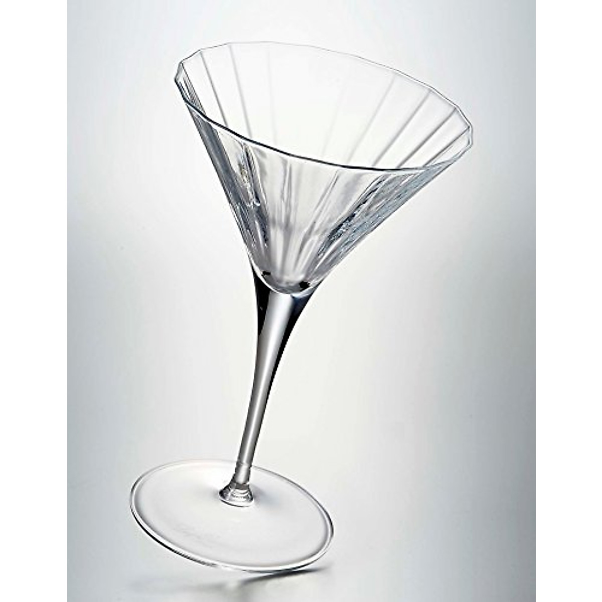 Luigi Bormioli Bach 8.25 oz Martini Glasses, 4 Count (Pack of 1), Clear