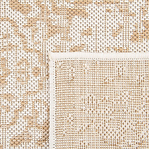 Rugs.com Jill Zarin Outdoor Collection Rug – 6' x 9' Blue Flatweave Rug Perfect for Bedrooms, Dining Rooms, Living Rooms