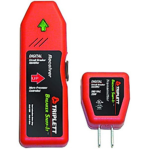 Triplett Breaker Sniff-It Automatic Circuit Breaker Locator with Audible and Visual Indication (9650)