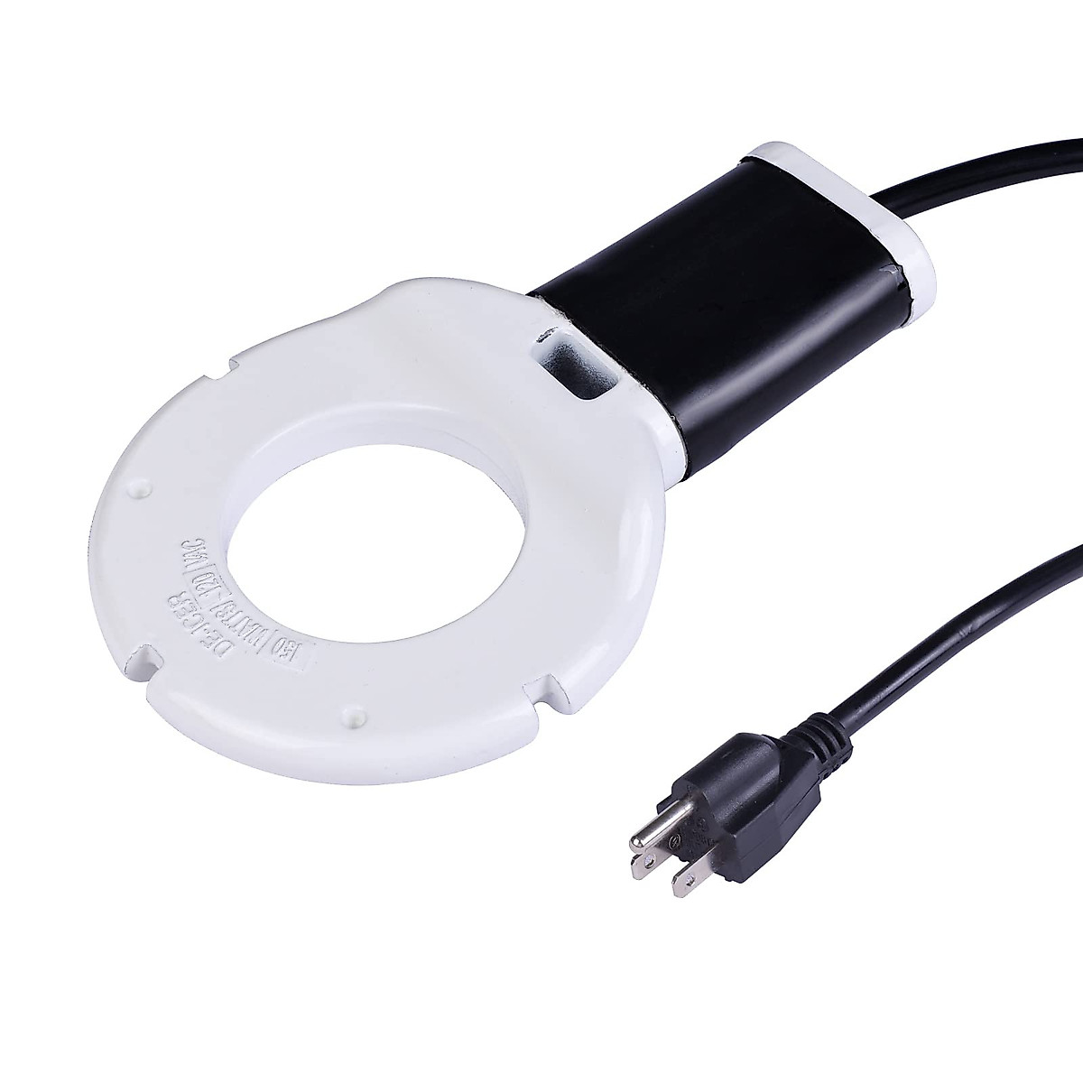 comincia 500Watt Stock Tank Heater,Chicken Water Heater,Cast Aluminum Submergible De-Icer, Thermostatic Control Water Trough Tank Heater for Livestock Poultry Birds,Cows,Horses,Wildlife Drinking