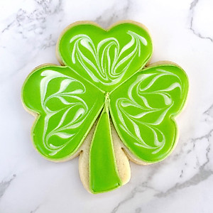 Small Shamrock Cookie Cutter, 3.25" Made in USA by Ann Clark