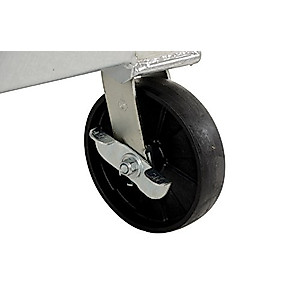 Vestil P-HOP-1.5 Portable Tilt Refuse Hopper, Steel, 2000 lb. Capacity, 49-3/8 x 53-3/8 x 52-7/8 inches (H x W x D)