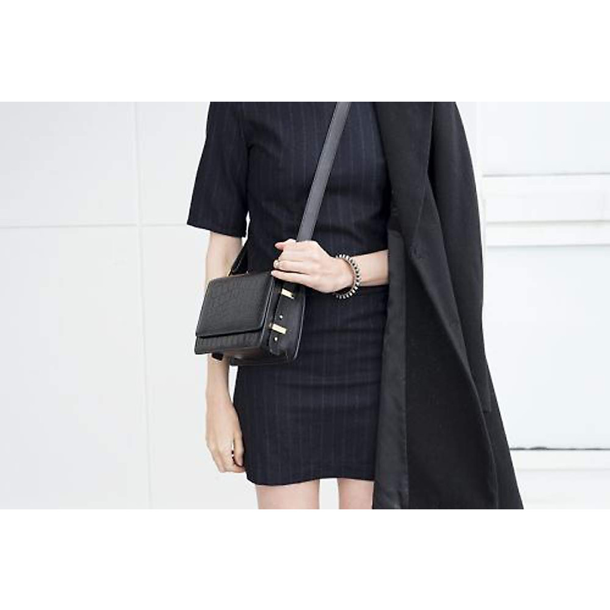 SeptCity Purse Strap Replacement, Genuine Leather Adjustable Crossbody Shoulder Straps For bags1.8 CM Width