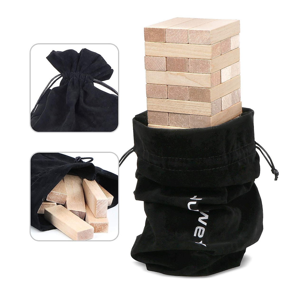 Jurnwey Original Speed Cube 3x3x3 Game Classic Game 54 Pcs, Fast Magic Cube for Kids,Smooth Carbon Fiber Cubes,5.9" W x 8.3" H for Kids and Adults