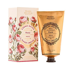 Panier des Sens Rose Hand cream for dry cracked hands with Olive oil - Made in France 97% natural - 2.6floz/75ml