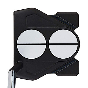 Odyssey Golf 2021 Ten Putter (Right-Handed, 2 Ball Lined, Slantneck Pistol, 34") , Black