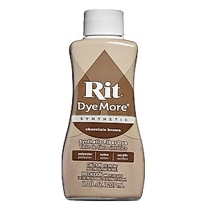 Rit DyeMore Liquid Dye, Chocolate Brown 7-Ounce
